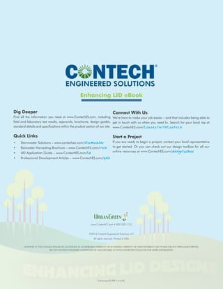 Enhancing Low Impact Development Designs Using Manufactrured BMP's | PDF