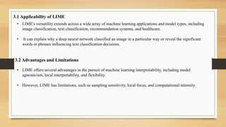 Enhancing Machine Learning Interpretability with LIME.pptx | Technology ...