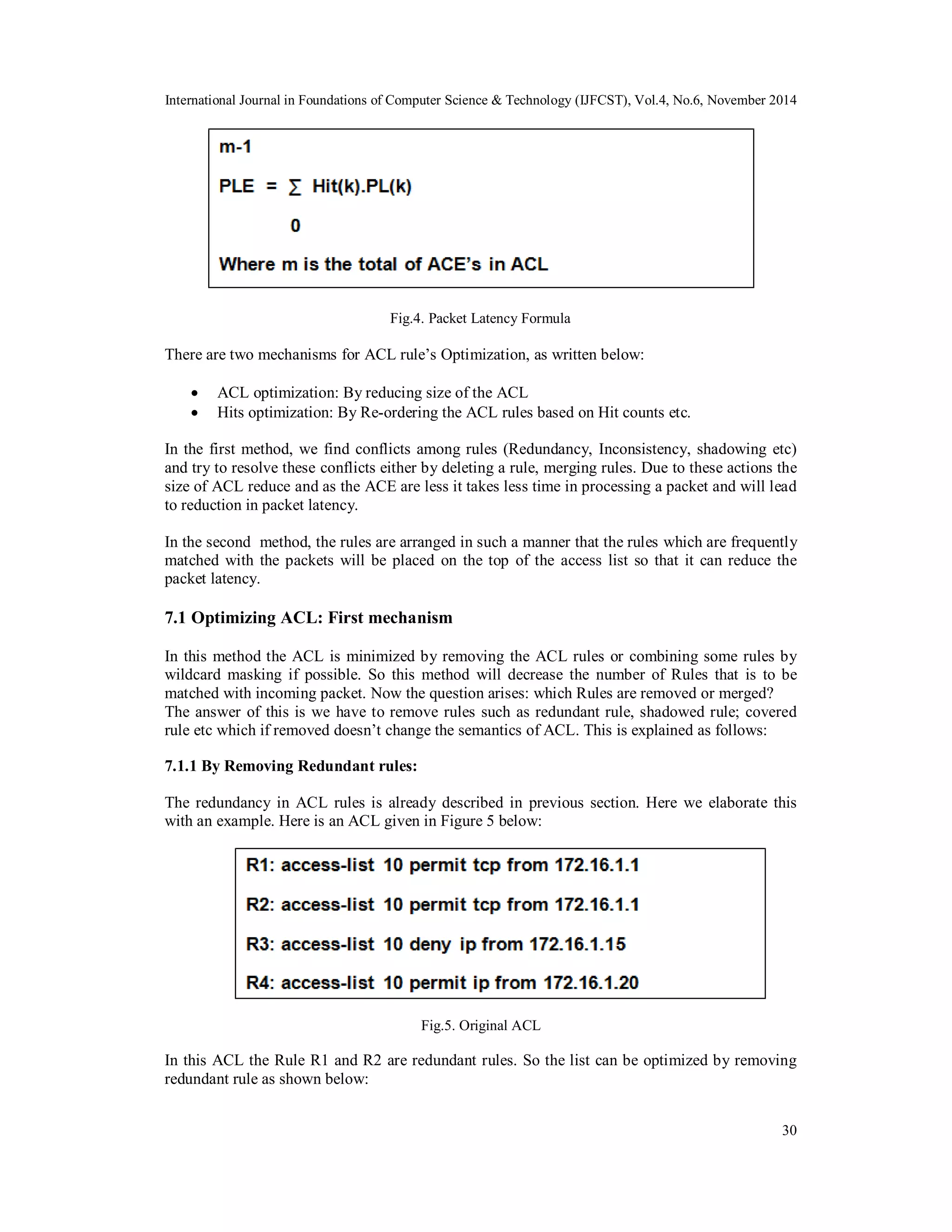 Enhancing network security and performance using optimized acls | PDF | Computer Networking ...