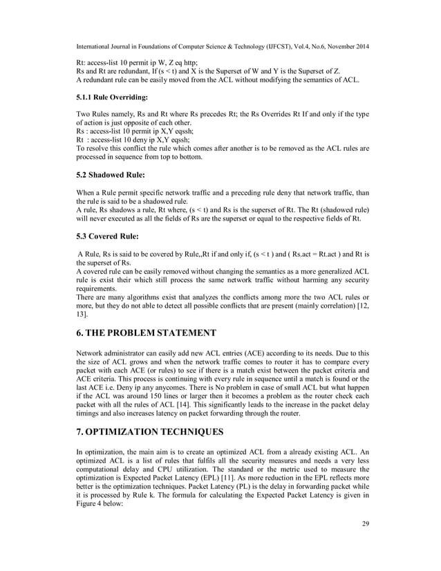 Enhancing network security and performance using optimized acls | PDF | Computer Networking ...
