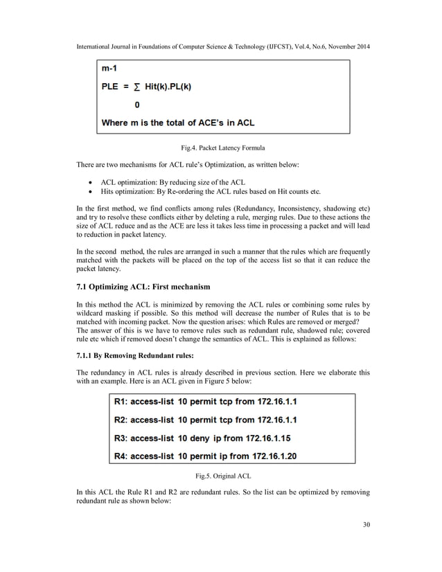 Enhancing network security and performance using optimized acls | PDF | Computer Networking ...