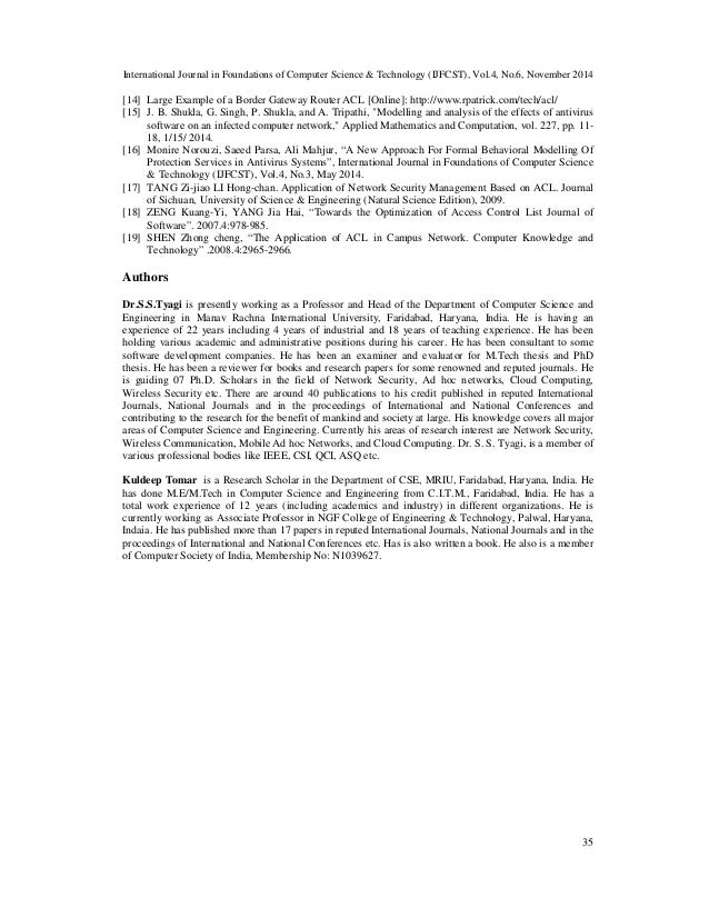 Enhancing network security and performance using optimized acls