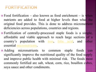 Enhancing nutritional quality of the diets | PPTX