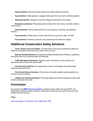 Enhancing Operational Efficiency: Maintenance, Repair, and Operations ...