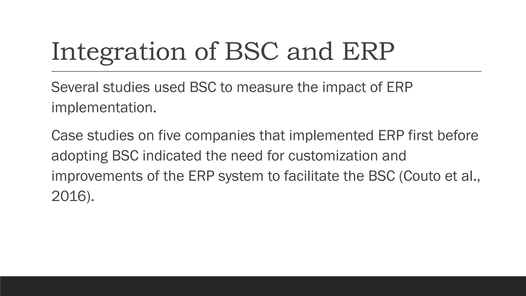 Enhancing Organizational Performance Through Integrated ERP-Based ...