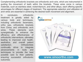 Enhancing Orthodontic Treatment: Key Tools and Techniques in ...