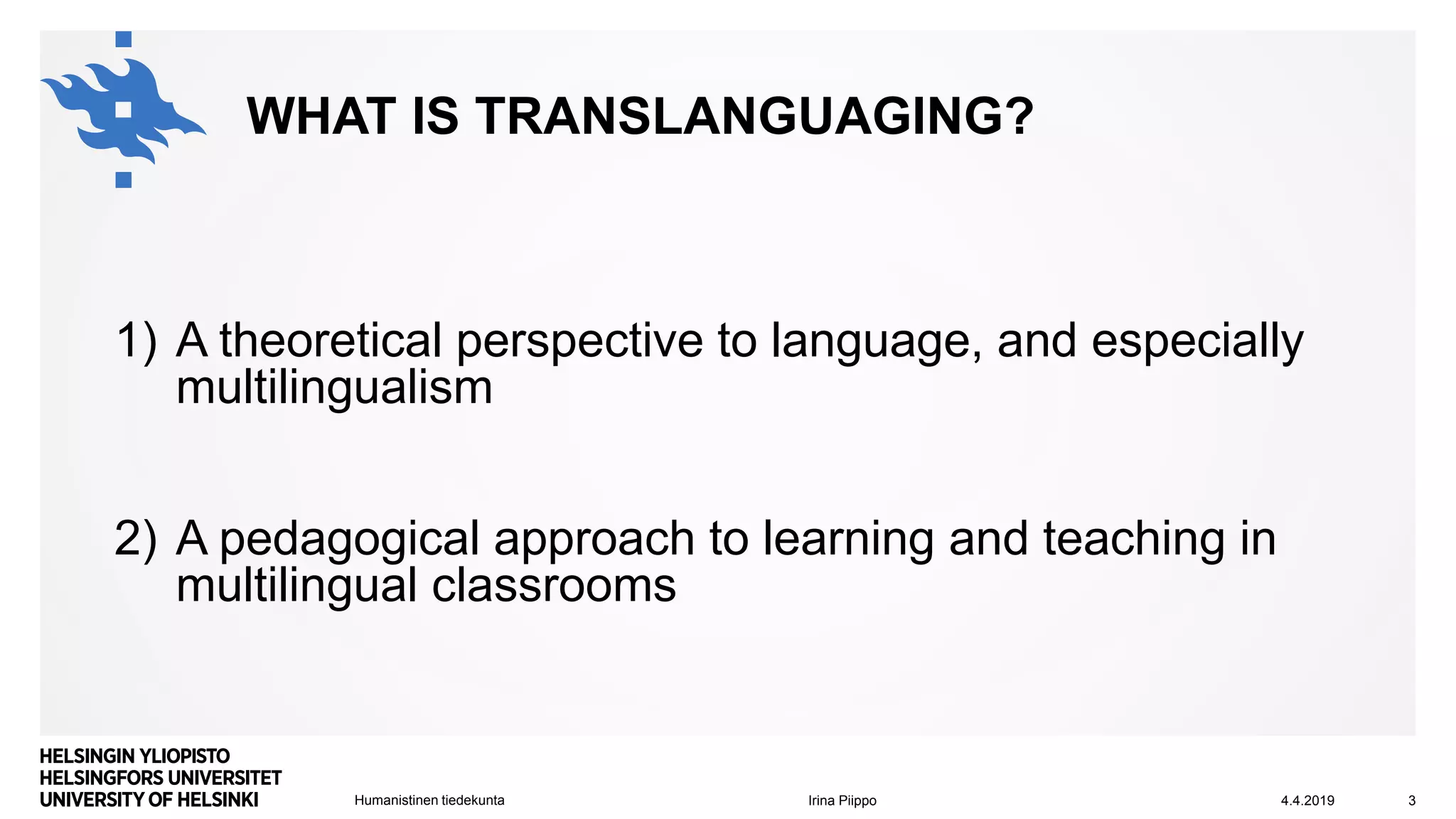 Enhancing participation through translanguaging | PDF