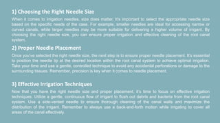 Enhancing Patient Care with Irrigation Needle in Dentistry.pptx