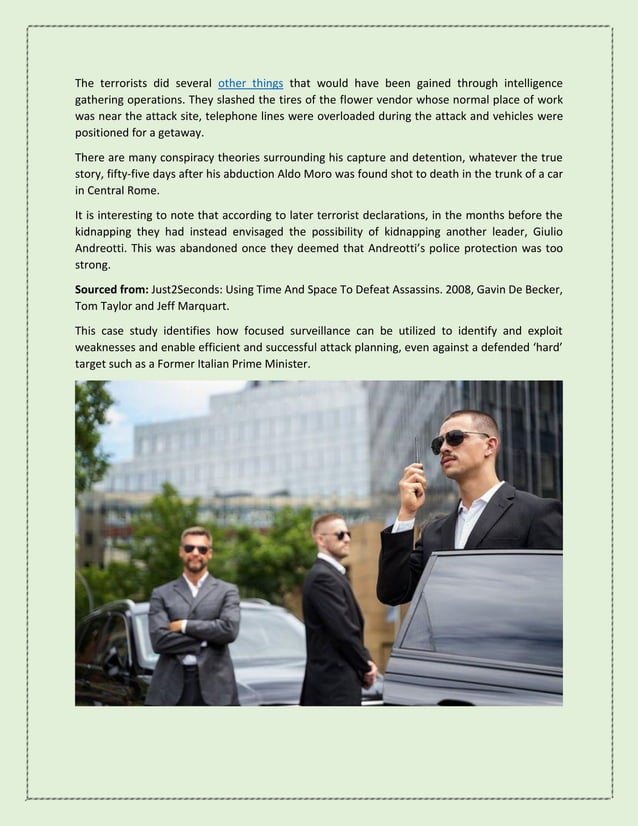 Enhancing Personal Security through Surveillance Detection Techniques | PDF