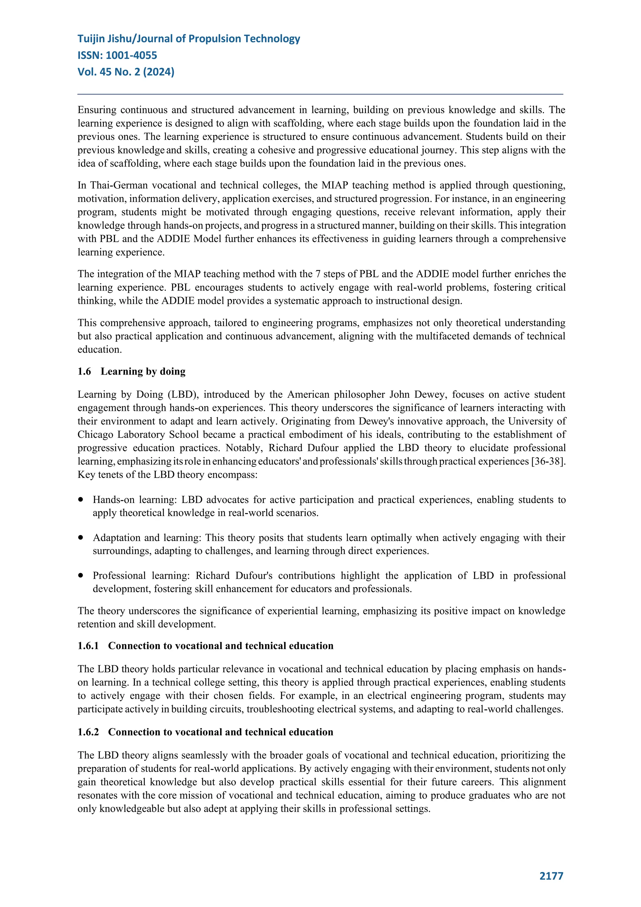 Enhancing Problem-Solving Proficiency through Industrial-Based Learning for | PDF