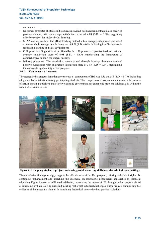 Enhancing Problem-Solving Proficiency through Industrial-Based Learning for | PDF