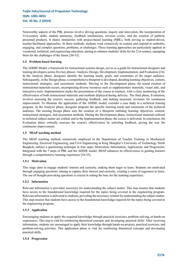 Enhancing Problem-Solving Proficiency through Industrial-Based Learning for | PDF