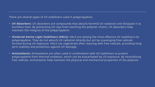 Enhancing Product Lifespan: The Role of UV-Resistant Polypropylene | PPTX