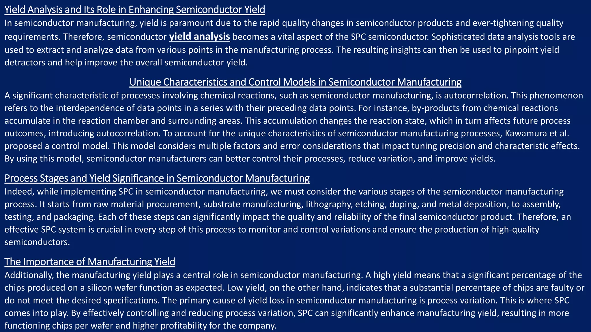 Enhancing Quality Control With Statistical Process Control Spc In The Semiconductor