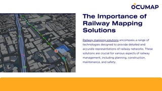 Enhancing Rail Infrastructure with Advanced Railway Mapping Solutions ...