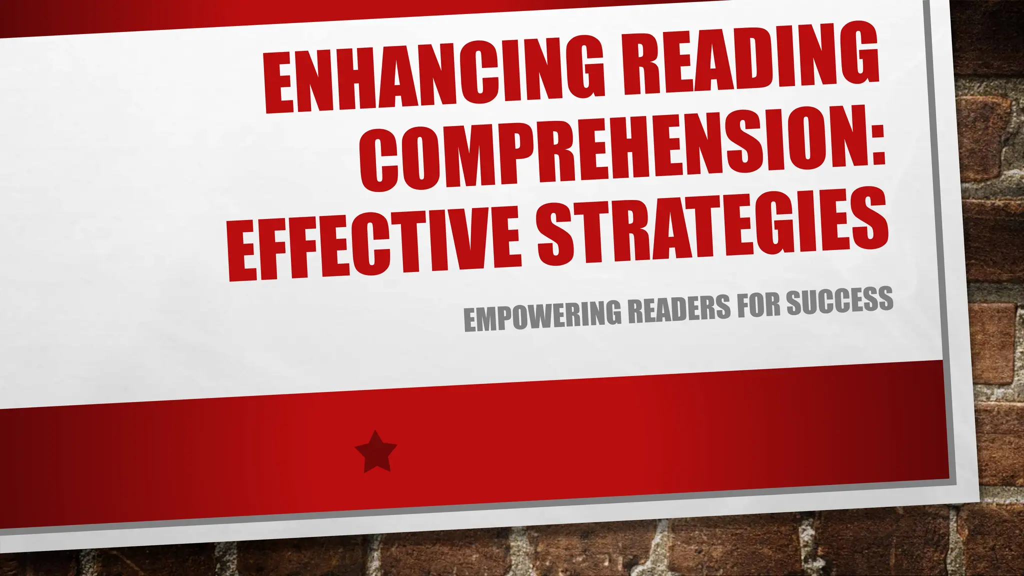 Enhancing Reading Comprehension and Strategies.pptx