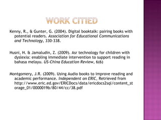 Enhancing Reading Using Digital Technology | PPT