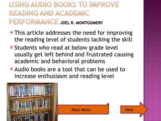 Enhancing Reading Using Digital Technology | PPT