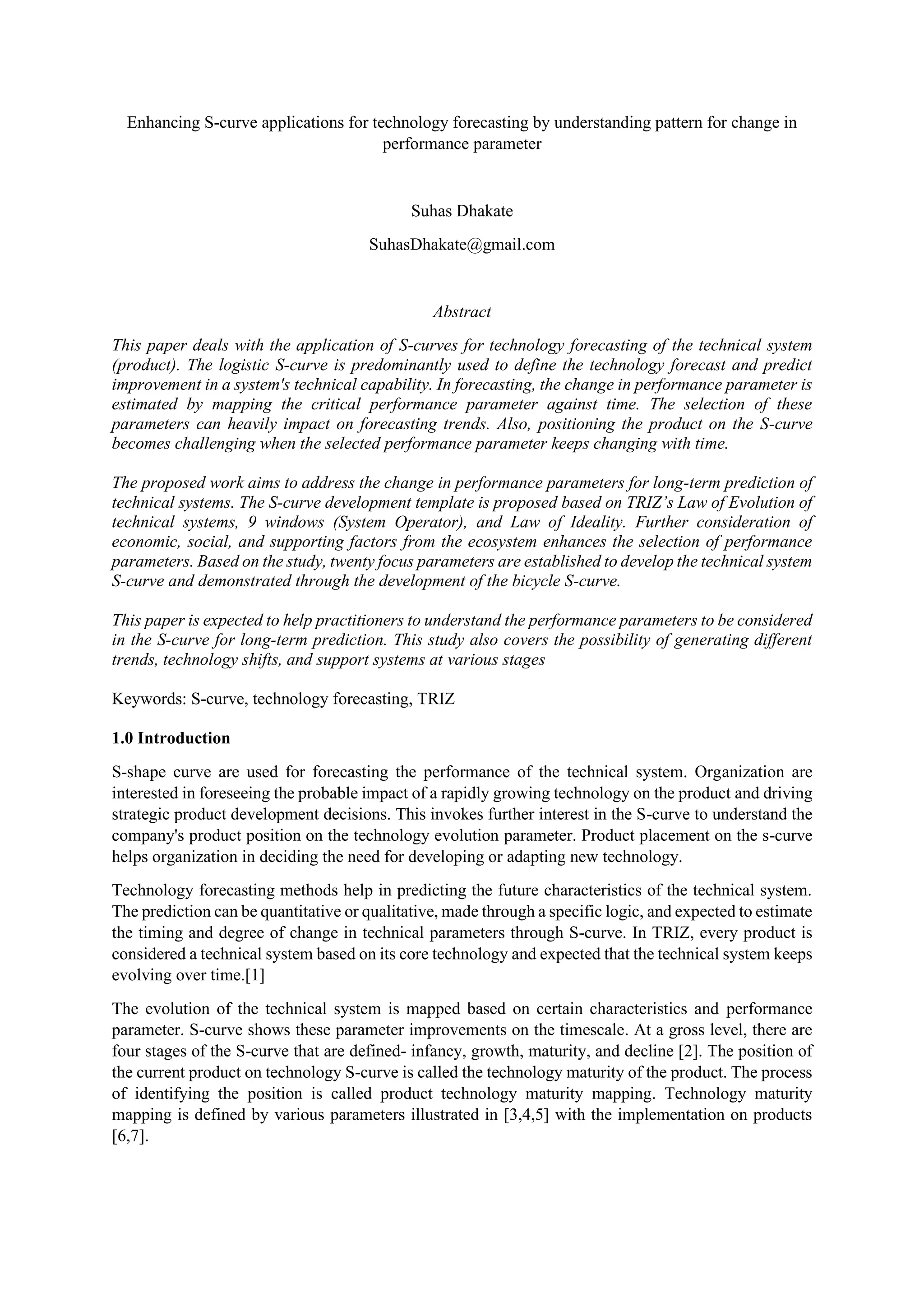 Enhancing S-curve applications for technology forecasting.pdf
