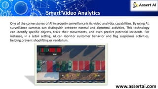 Enhancing Safety with AI in Security Surveillance | PPTX | Technology ...