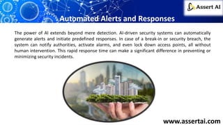 Enhancing Safety with AI in Security Surveillance | PPTX | Technology ...