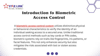Enhancing Security and Efficiency The Power of Biometric Access Control ...