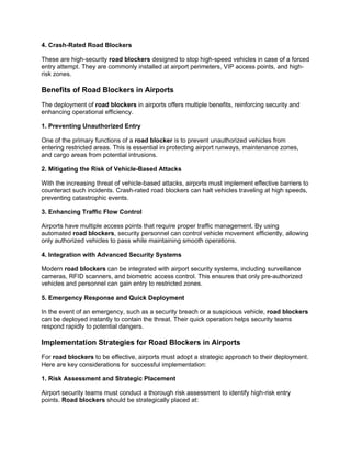 Enhancing Security at Airports_ The Role of Road Blockers in ...