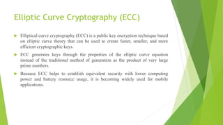 Enhancing security in cloud storage | PPT