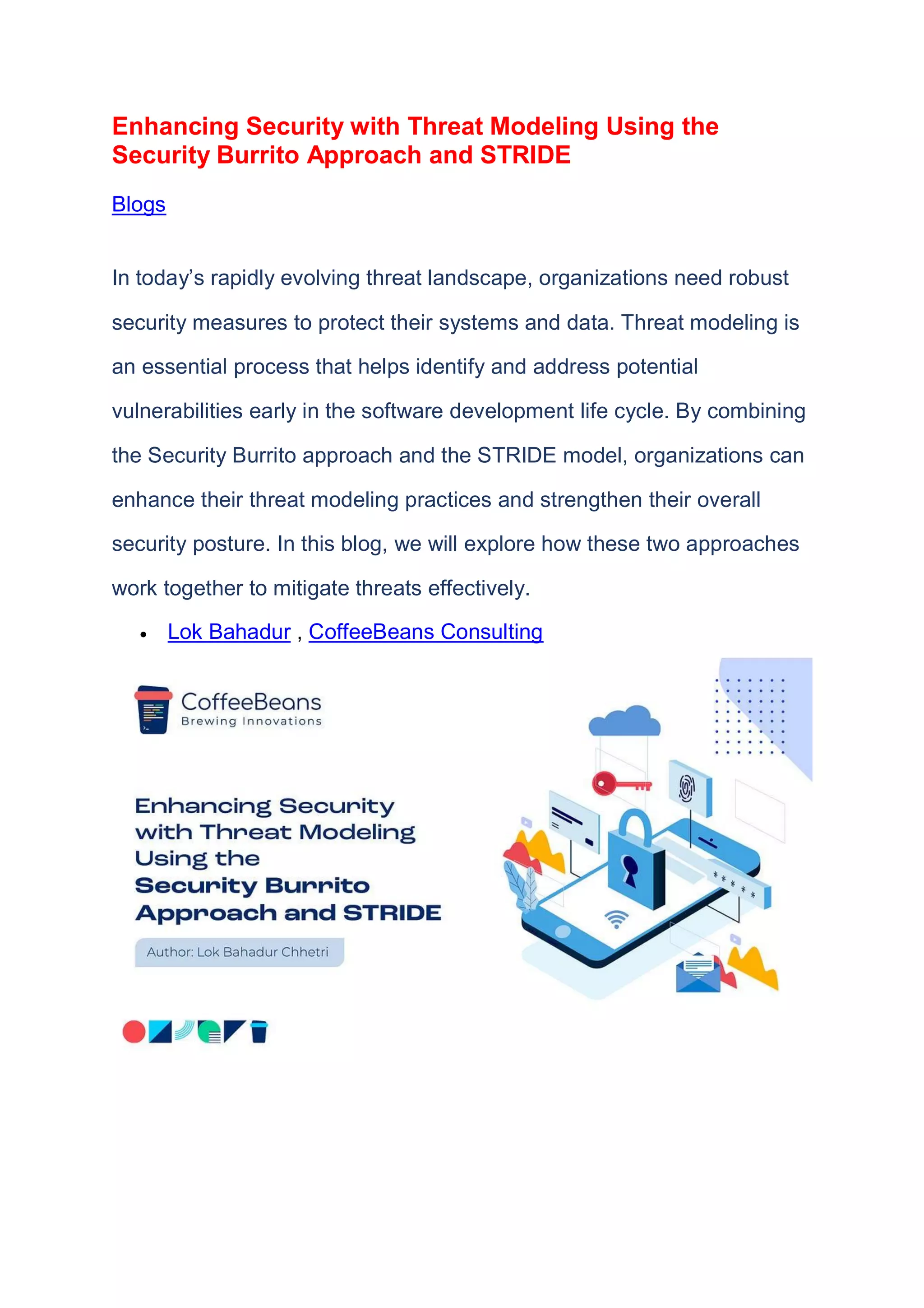 Enhancing Security with Threat Modeling Using the Security Burrito Approach and STRIDE (1).pdf