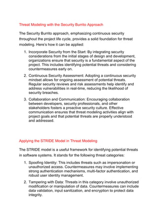 Enhancing Security with Threat Modeling Using the Security Burrito Approach and STRIDE (1).pdf