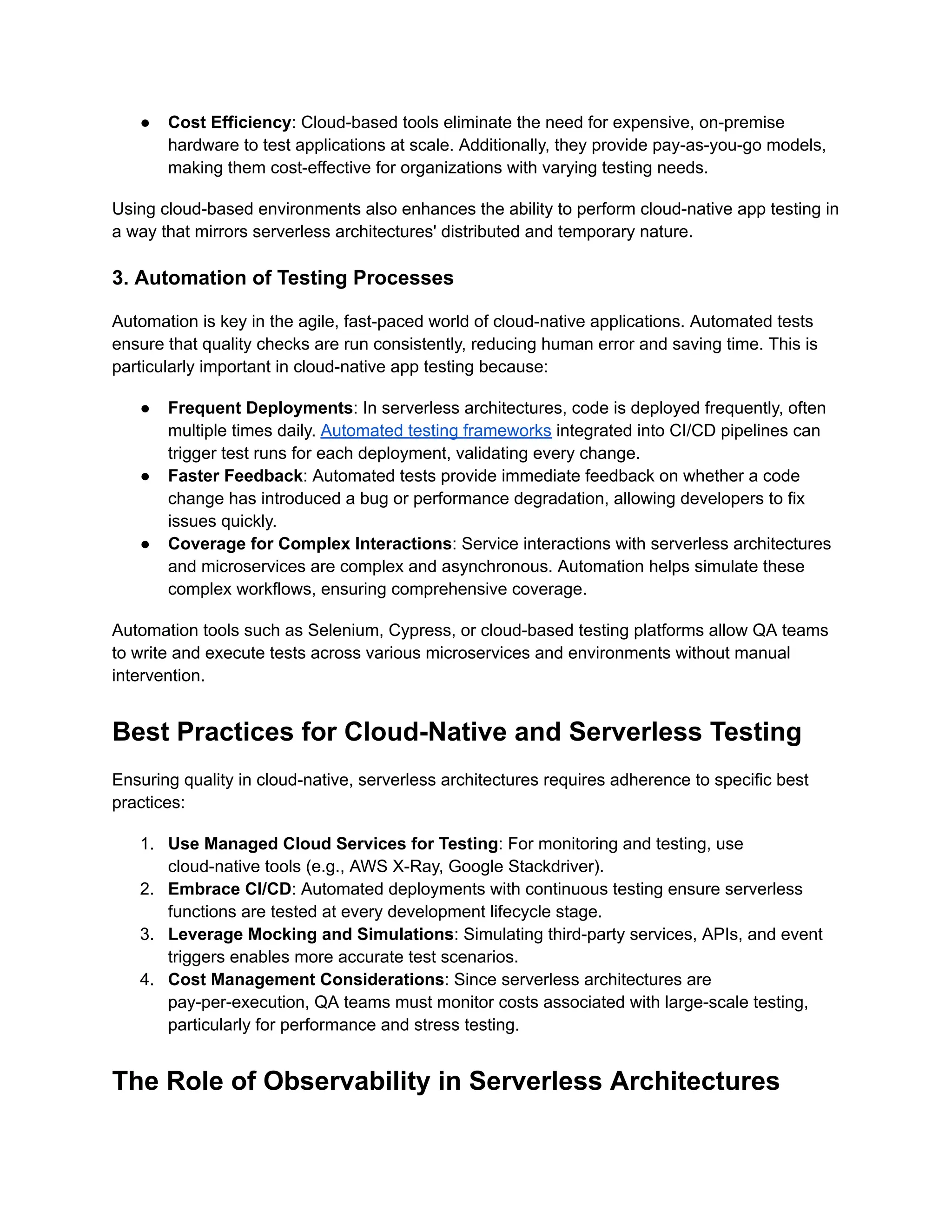 Enhancing Serverless Architecture With Cloud Native Testingpdf