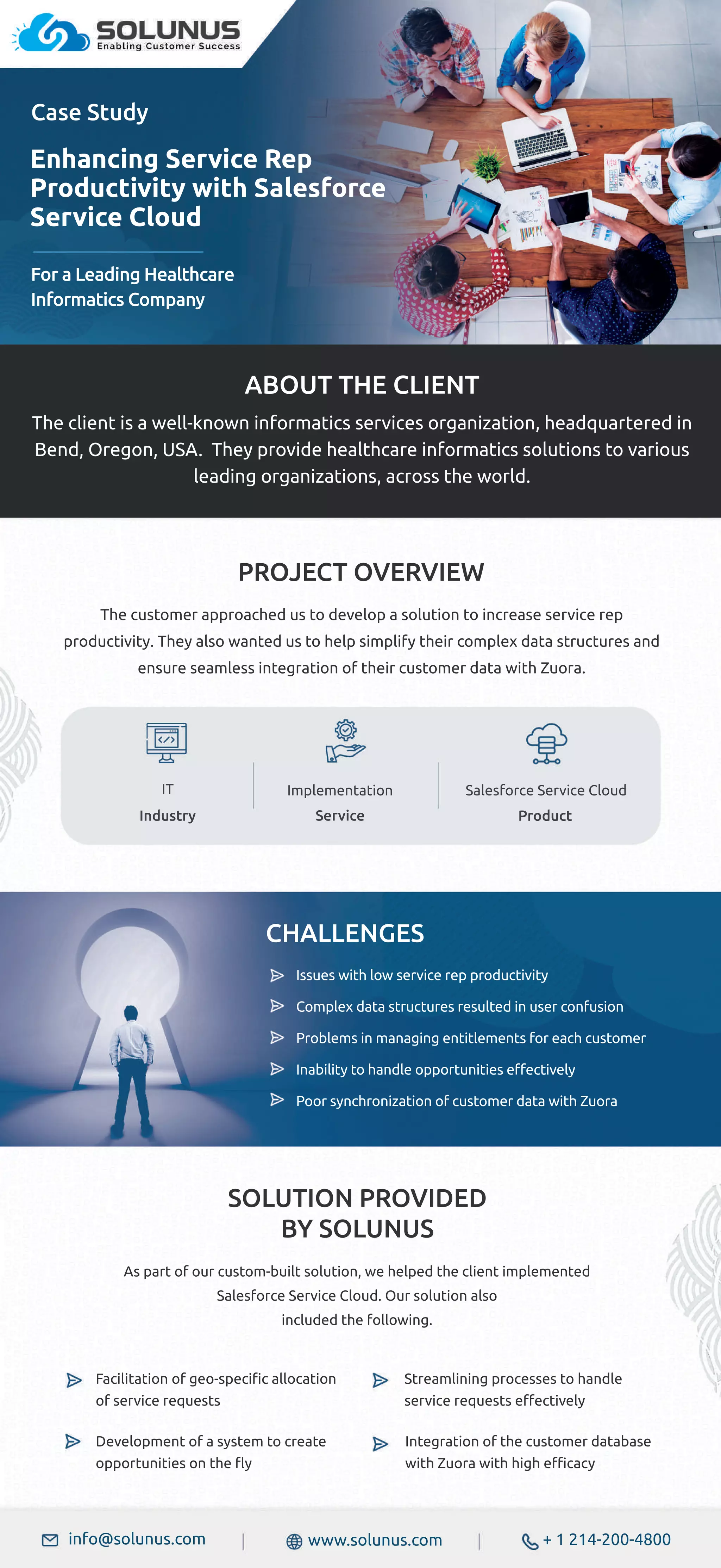 Enhancing service rep productivity with salesforce service cloud | PDF | Technology & Computing
