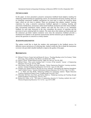 Enhancing student learning through | PDF