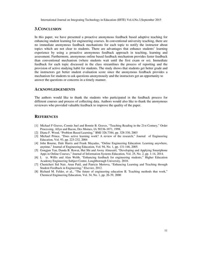 Enhancing student learning through | PDF