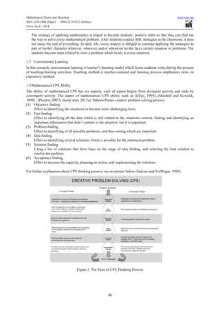 Enhancing students’ mathematical creative problem solving | PDF ...