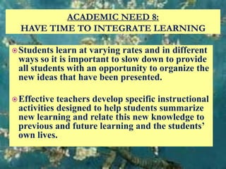 Enhancing students’ motivation to learn | PPTX