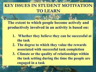 Enhancing students’ motivation to learn | PPTX