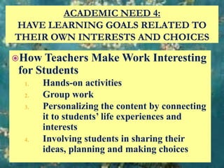 Enhancing students’ motivation to learn | PPTX