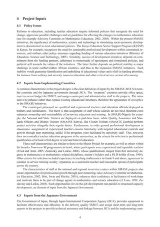 Enhancing teachers capacity smase | PDF