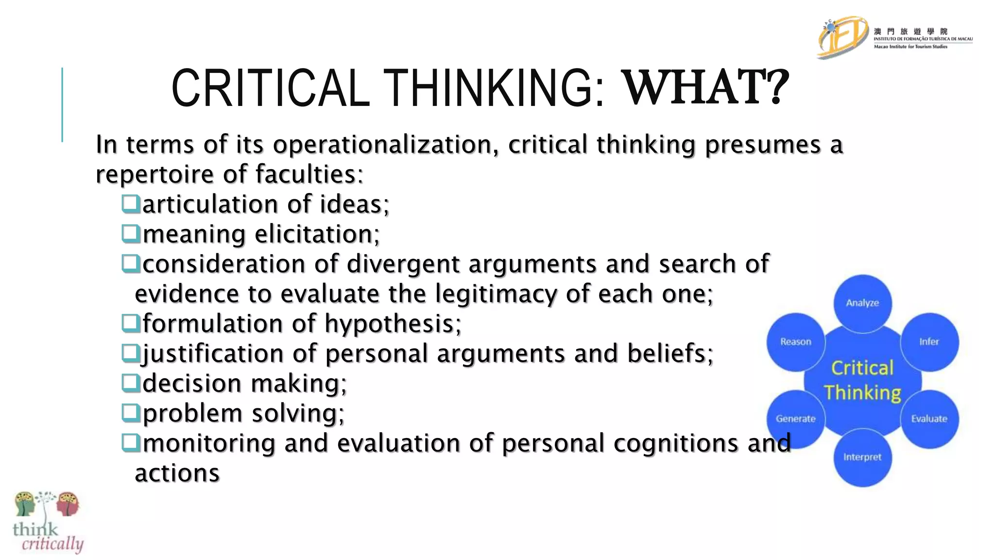 Enhancing the 21st century critical thinking skills of ESL/EFL learners ...
