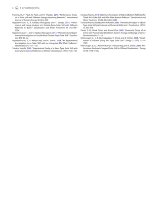 Enhancing the productivity of double slope single basin solar still ...