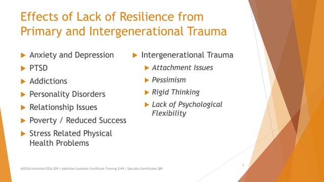 Enhancing trauma resiliency | PPTX