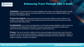 Enhancing Trust Through SOC 2 Audit- ispectra | PPT