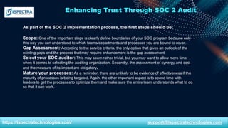 Enhancing Trust Through SOC 2 Audit- by ispectra technologies | PPT