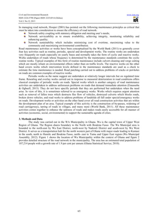 Enhancing urban roads maintenance in ghana | PDF | Africa Travel | Travel Locations