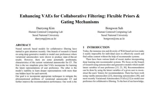 Enhancing VAEs for collaborative filtering : flexible priors & gating ...