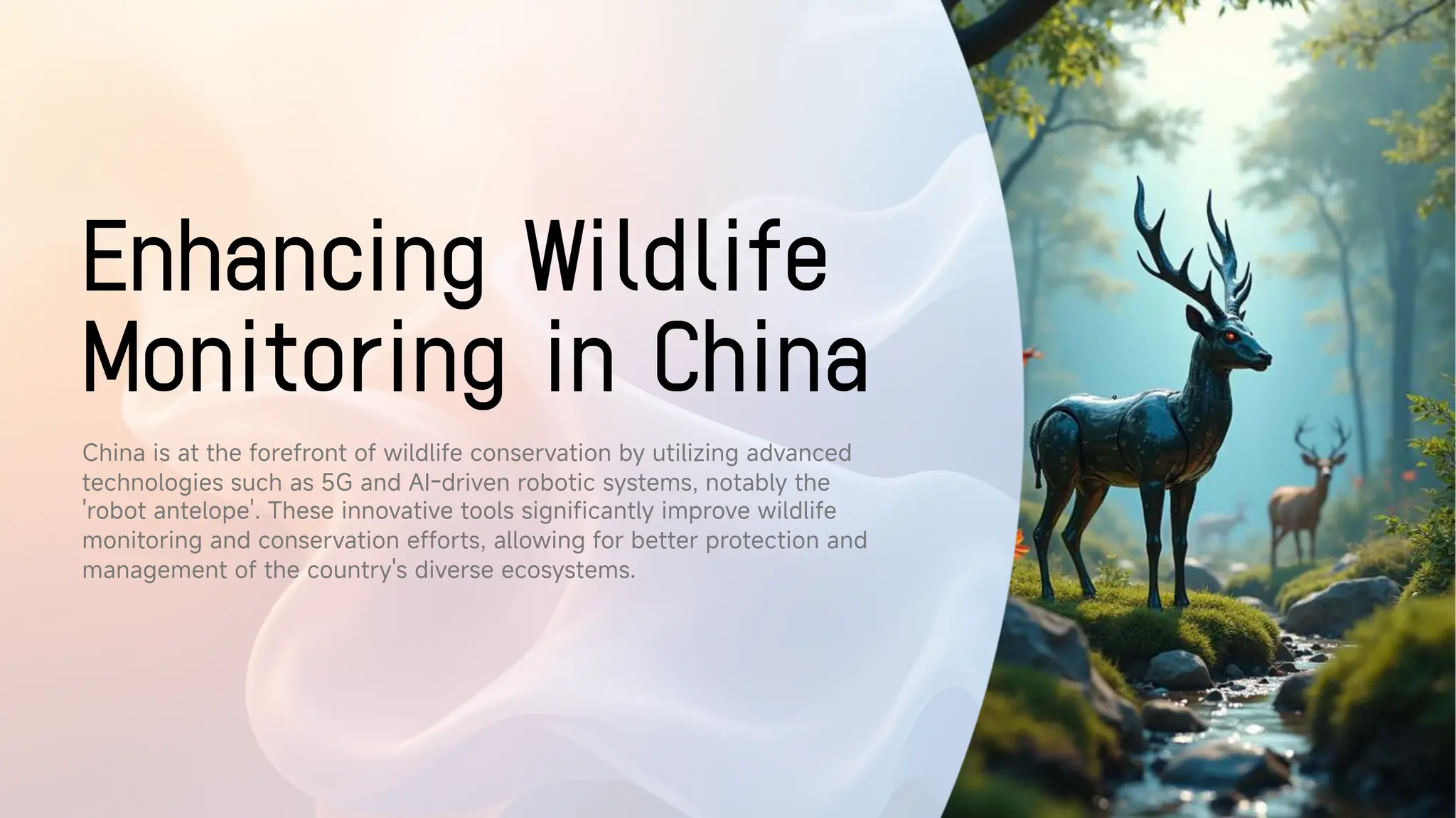 "China Uses AI & 5G for Wildlife Protection" | PDF