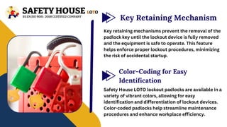 Enhancing Workplace Safety with Safety House LOTO Lockout Padlocks | PPT