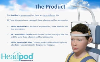 Headpod Keeps your Head Up | PPT