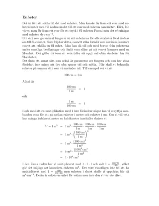 Enheter | PDF